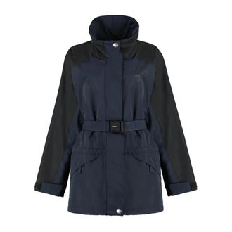 Prada Belted Coats - - Coats - Damen - Blau - M