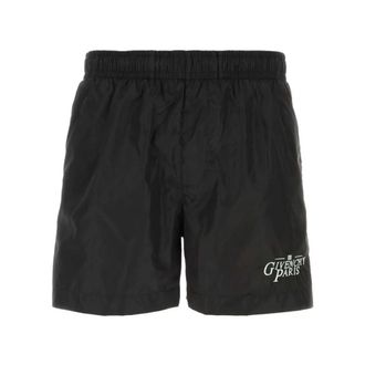 Givenchy Logo-bestickte Badehosen - - Swimwear - Herren - Schwarzk - L