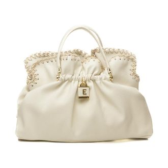 Ermanno Scervino Femme, Sacs, Blanc, Taille: ONE Size Tote Octavia