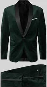 Lindbergh Slim Fit Anzug aus Samt