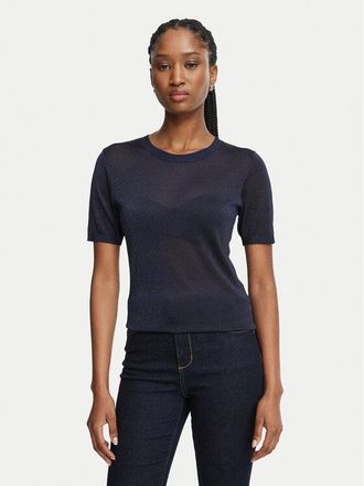 Fracomina T-Shirt FR26WT7010K490Q7 Dunkelblau Regular Fit