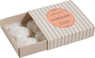 Mathilde M. Dose mit 4 Dekoschmelzen aus Wachs, Arabeskisches Herz - Marquise