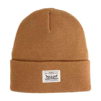 Levi's Embarcadero Beanie - - Accessories - unisex - Braun - ONE SIZE