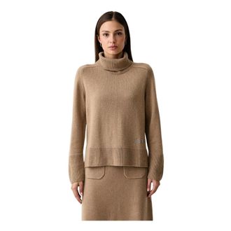 Joop Pull &agrave; col roul&eacute; - Femme - Pulls - Beige - Taille: 40 FR