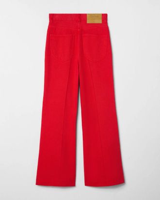 Celine H26 Jeans - Red