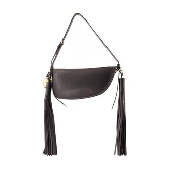 Burberry Womens Shoulder Bag Black Lambskin