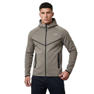 Everlast Elite Hoodie mit durchgehendem Rei&szlig;verschluss f&uuml;r Herren (Khaki)
