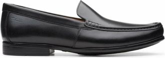 Clarks Claude Plain Slipper - - Shoes - Herren - Schwarzk - 43 1/2 EU