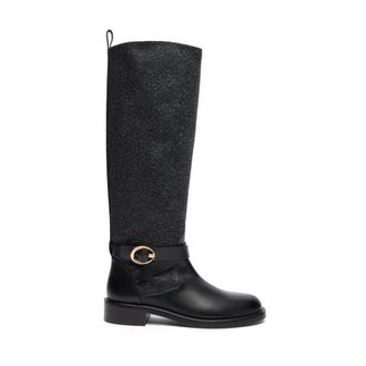 Stuart Weitzman Benni Riding Boot - - Shoes - Damen - Schwarzk - 40 1/2 EU