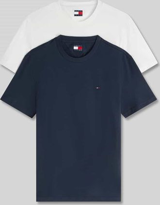Tommy Jeans Slim Fit T-Shirts aus reiner Baumwolle im 2er-Pack