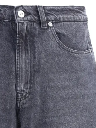 Our Legacy Mens Jeans Loose Super Grey Wash Cotton