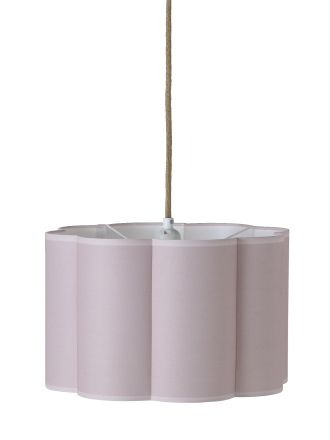 Vertbaudet Zweifarbiger Kinderzimmer Lampenschirm in Blumenform rosa
