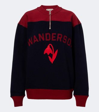 J.W.Anderson Sweat-shirt en laine m&eacute;lang&eacute;e