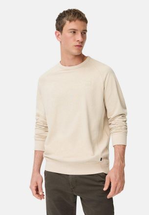 Camel Active Sweatshirt Sweatshirt aus reiner Baumwolle mit Raglan&auml;rmeln