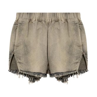 Rick Owens Shorts mit rohem Saum - - Shorts - Damen - Grau - S