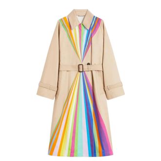 Max Mara Damen, M&auml;ntel, Mehrfarbig, MGr&ouml;&szlig;e