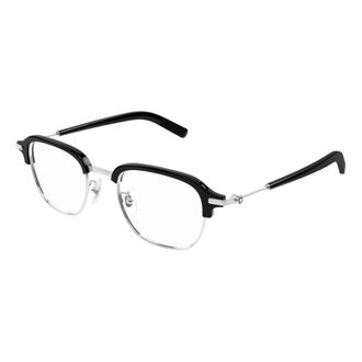 Montblanc Montblanc, Homme, Accessoires, Gris, Taille: ONE Size Lunettes &Eacute;l&eacute;gantes en Couleur Noire