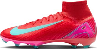 Nike Nike High-Top-Fußballschuh Mercurial Superfly 10 Club High-Top-Fußballschuh Für Normalen Rasen, Ember Glow/Aurora Green, HF9433-800, 45.5 EU (11.5 US)