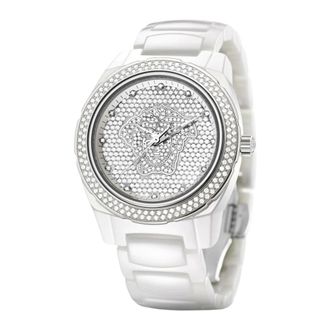 Versace Femme, Accessoires, Blanc, Taille: ONE Size DV One Full Diamond