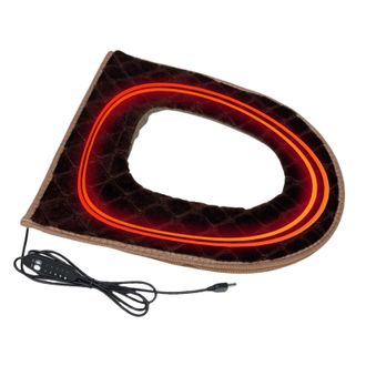 Generic Beheizter Toilettensitz Bezug - F&uuml;nfstufige Heizmatte, Timer Funktion Pad | Warme Komfort L&ouml;sung for Wintermorgen Senioren Pflege Badezimmer Apartment