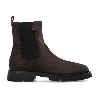 Tod's Chelsea Boots aus Wildleder - - Shoes - Damen - Braun - 41 EU