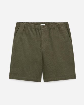 Arket Cord-Shorts -Gr&uuml;n