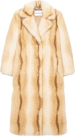 Stand Studio Stand Studio, Femme, Manteaux, Beige, Taille: 36 FR Nora Faux Fur Coat