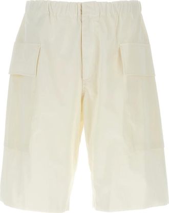 Jil Sander Herren, Shorts, Weiß, LGröße