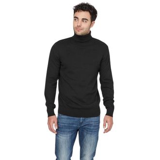 Guess Homme, Pulls, Noir, Taille: XS Turtleneck
