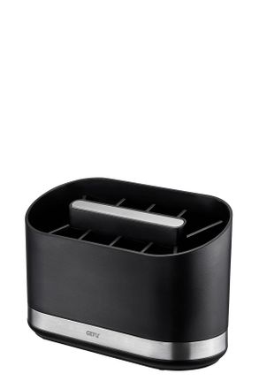 GEFU K&uuml;chenutensilienhalter Smartline, Schwarz, Edelstahl, Metall, Kunststoff, 10.2x14.2x22 cm, Kochen, K&uuml;chenhelfer, Sonstige K&uuml;chenhelfer