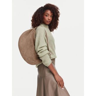 Coccinelle Handtasche Coccinelle VCB Coccinellethess Suede Bim E1 VCB 13 01 01 Dunkelbeige
