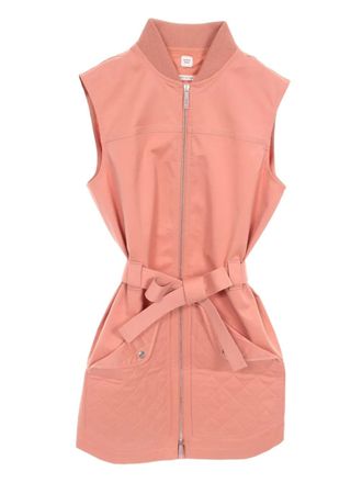 Hermès robe courte matelassée (années 2020) - Rose