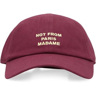 Dr&ocirc;le de Monsieur Homme, Accessoires, Rouge, Taille: ONE Size Casquette de baseball avec logo