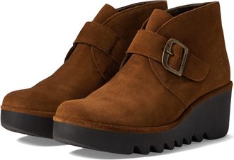 FLY London Fly London Damen Birt397fly Stiefelette, Camel, 36 EU