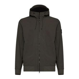 Stone Island Q100004 Soft Shell-R Jacke - - Sweatshirts & Hoodies - Herren - Grau - S