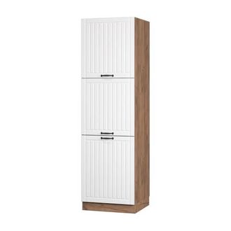Vicco Meuble pour Four Fame-Line, Blanc Campagne, 60cm