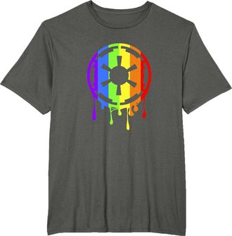 Star Wars Rainbow Drip Empire Logo T-Shirt