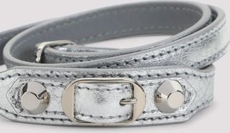 Balenciaga Armband - Metallic Leather Bracelet With Decorative Accents - Gr. ONE SIZE - in Mehrfarbig - f&uuml;r Damen