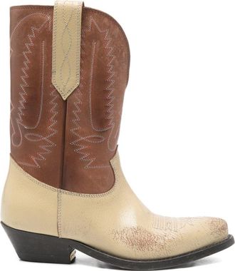 Golden Goose Bottes en cuir Golden Goose Wish Star