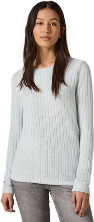 Cecil Damen B321895 EOS_Cosy Rib Shirt, Iced Salvia Green Melange,M