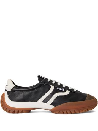 Polo Ralph Lauren Sneakers aus Leder - Schwarz