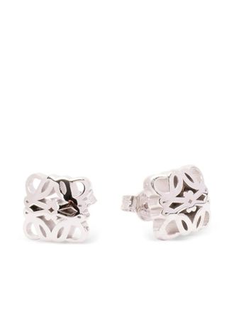 Loewe puces doreilles Anagram en argent sterling