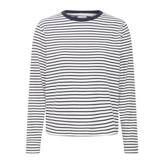 Ichi Ichi, Femme, Tops, Multicolore, Taille: 44 FR Ihmira Loose LS3 Toppe