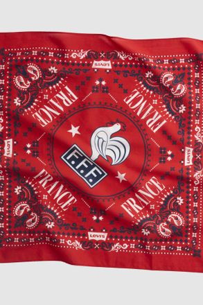 Levi's Frankreich Football Bandana - Herren - Rot / Rot