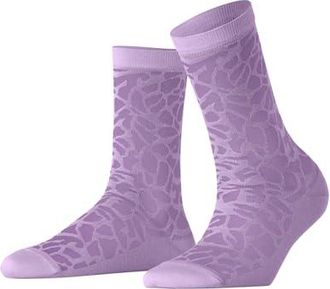 Falke Femme Creole W So Coton Fantaisie Chaussettes, Rose Shell Pink 8045, 41-42 EU
