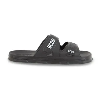 GCDS Gcds, Homme, Chaussures, Noir, Taille: 45 EU Tongs