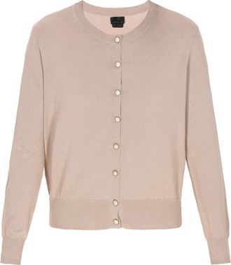 Dreimaster Dreimaster Strickjacke Frauen Beige