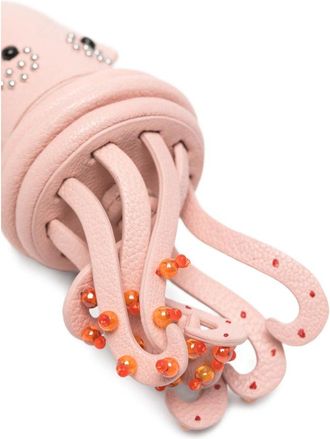 Anya Hindmarch Jellyfish Charm Key Case - Pink