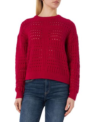 Vila Vilisette L/S O-Neck Knit Top