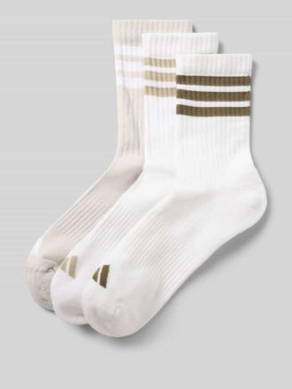 adidas Socken mit Label-Print im 3er-Pack
